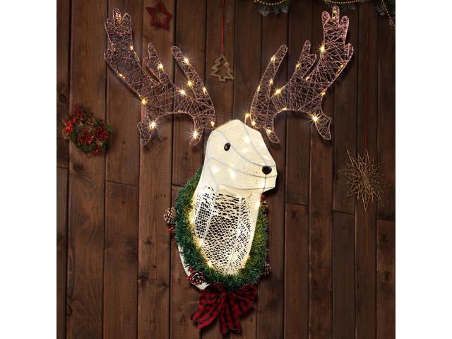 Click here for Yescom 39 Pre-lit Lighted Christmas Reindeer Head... prices
