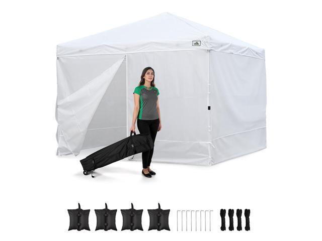 Click here for InstaHibit EZ GO 10x10ft Pop Up Canopy Tent w/ 4 S... prices
