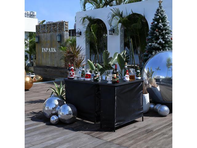 Click here for InstaHibit EZ GO 2 Pcs Portable Bar Table Aluminum... prices