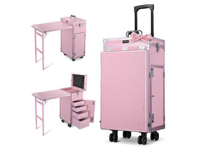 Click here for Byootique Nail Desk Mobile Station Rolling Makeup... prices