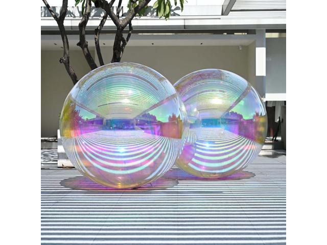 Click here for Yescom 2PCS 59 Big Shiny Inflatable Mirror Ball Se... prices