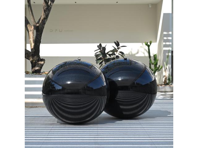 Click here for Yescom 2PCS 39 Big Shiny Inflatable Mirror Ball Se... prices