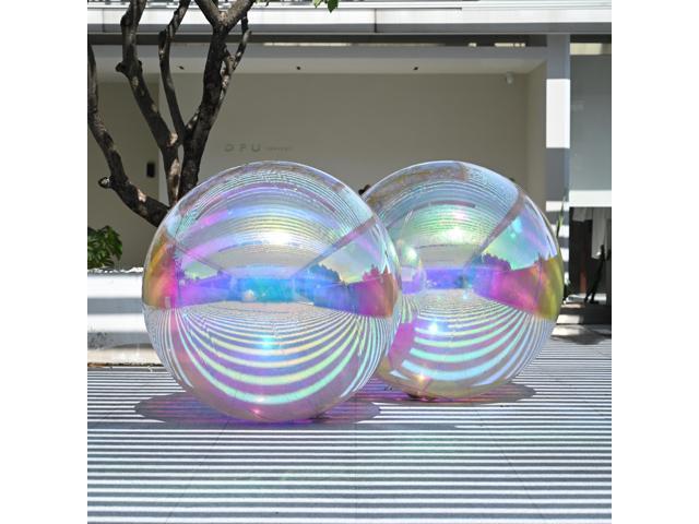Click here for Yescom 2PCS 47 Big Shiny Inflatable Mirror Ball Se... prices