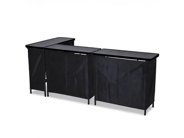 Click here for InstaHibit 3 Pack EZ GO Folding Portable Bar Table... prices
