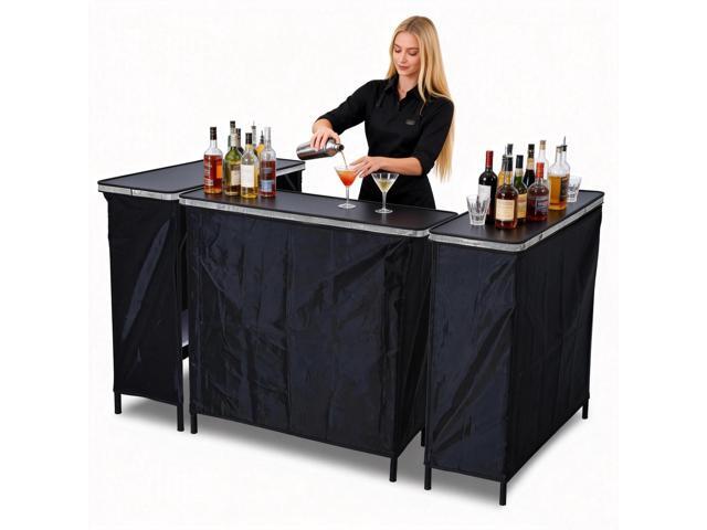 Click here for InstaHibit EZ GO 3 Pack Folding Bar Table Mobile B... prices