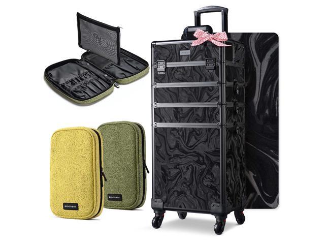 Click here for Byootique 4in1 Rolling Makeup Case with 2 Makeup B... prices