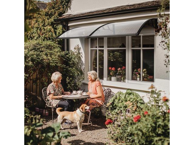 Click here for Yescom 80x40 Door Window Awning Whole One-piece Po... prices