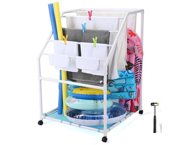 Click here for Yescom Free Standing Pool Side PVC Towel Rack Hold... prices