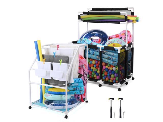 Click here for Yescom 424 Gal Pool Float Storage Bin 2 Tiers with... prices