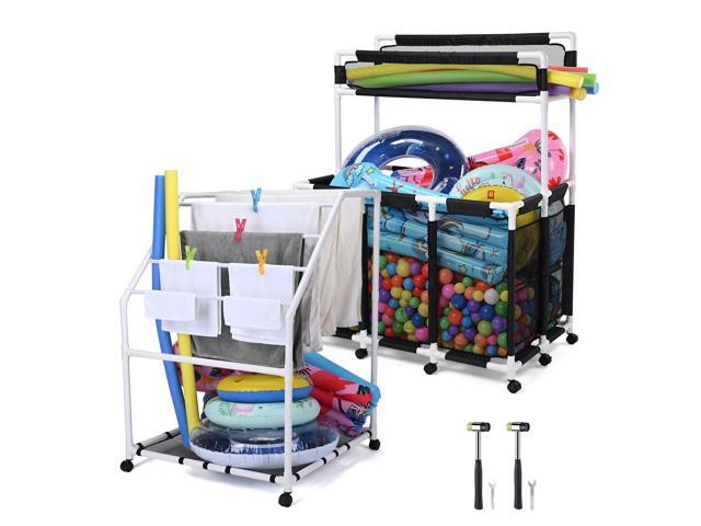 Click here for Yescom 424 Gal Pool Float Storage Bin 2 Tiers with... prices