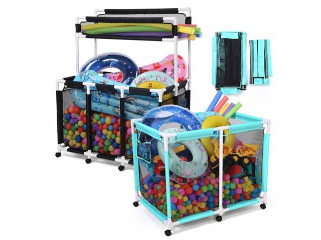Click here for Yescom 2PCS Rolling Mesh Pool Storage Bins w/ Mesh... prices