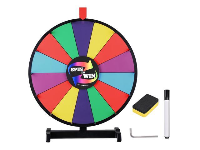 Click here for WinSpin 18 Tabletop Dry Erase Color Prize Wheel Fo... prices