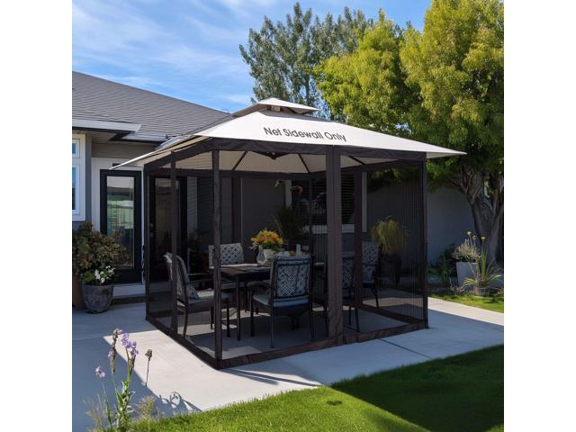 Click here for Yescom 10x12ft Gazebo Replacement Mosquito Netting... prices