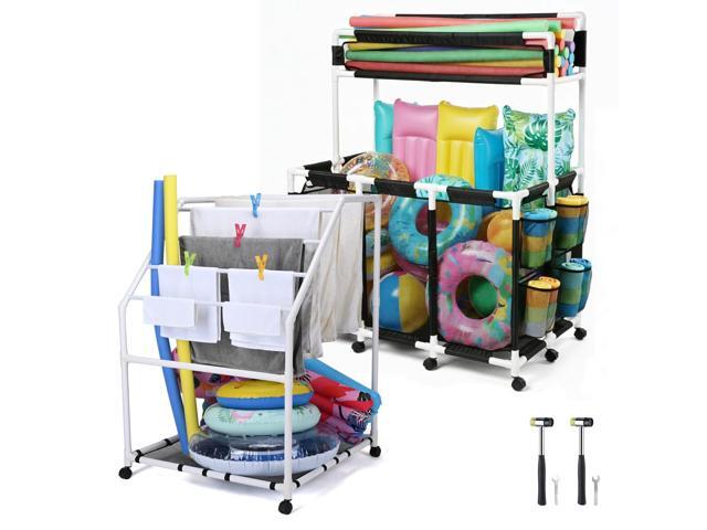 Click here for Yescom 424 Gal Pool Float Storage Bin 2 Tiers with... prices