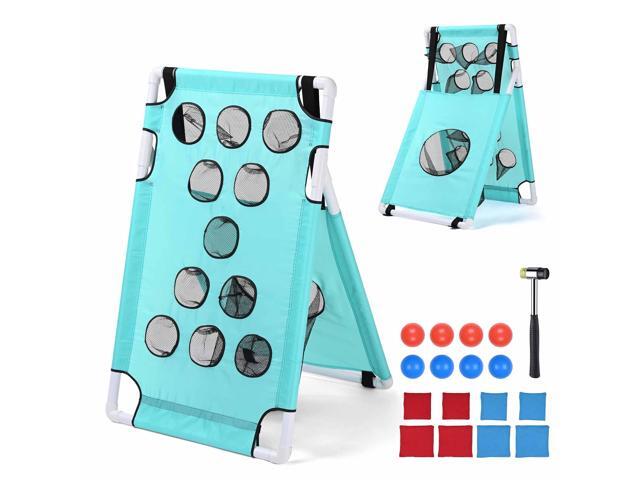 Click here for Yescom Portable Cornhole Game Set with 12 Holes Li... prices
