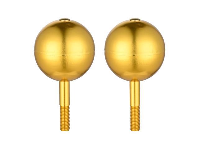 Click here for Yescom 3 Flag Pole Ball Topper Finial Ornament Gol... prices