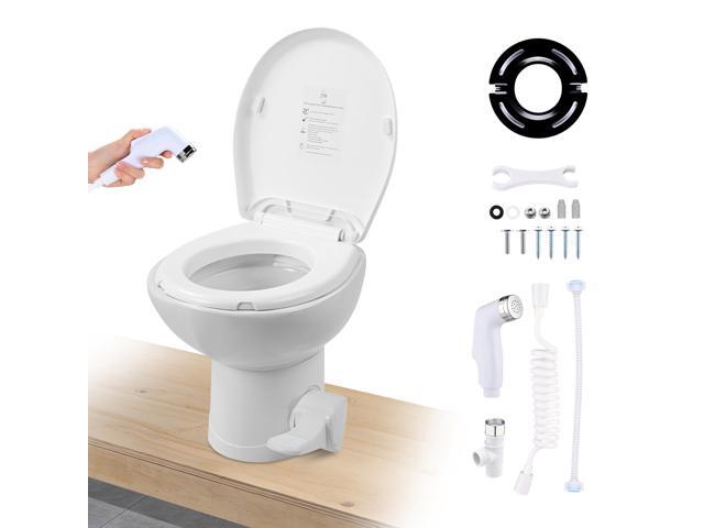 Click here for Yescom 15 RV Camper Toilet Low Profile Porcelain E... prices