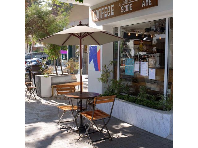 Click here for Yescom 7 Solid Wood Patio Umbrella 6-Rib Pulley Li... prices