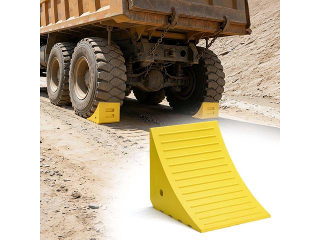 Click here for Yescom PU Wheel Chocks for Mining Trucks & Heavy E... prices