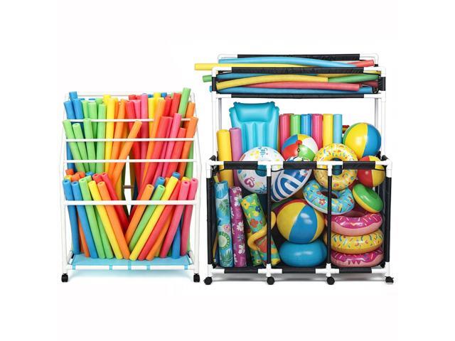 Click here for Yescom 424 Gal Pool Float Storage Bin 2 Tiers with... prices