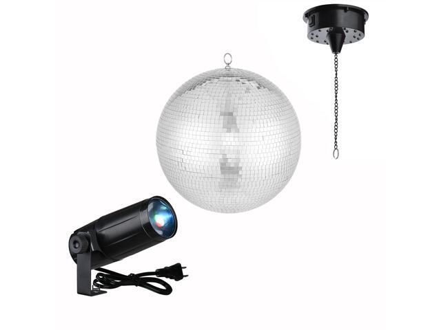 Click here for Yescom 16 Large Mirror Disco Ball with Motor & 8 P... prices