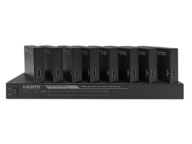 Click here for Monoprice Blackbird 4K HDMI 2.0 1x8 Splitter Exten... prices