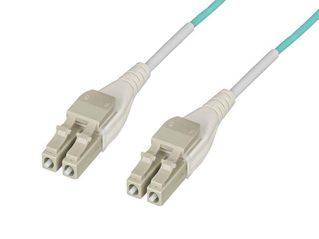 Click here for Monoprice OM3 Fiber Optic Cable - 1 Meter - Aqua R... prices