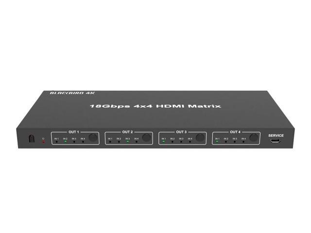 Click here for Monoprice Blackbird 4K 4x4 HDMI Matrix  18G  4K@60... prices