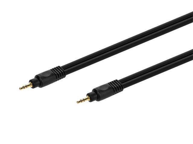 Click here for Monoprice Audio Cable - 6 Feet - Black Premium 3.5... prices