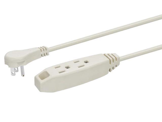 Click here for Monoprice 3-Outlet Flat Plug Household Extension C... prices