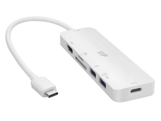 Click here for Monoprice 6-in-1 USB-C Multiport 4K HDMI Adapter... prices