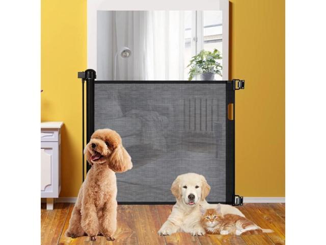 Click here for Retractable Pet Gate 33-Inches Tall  Extends up to... prices