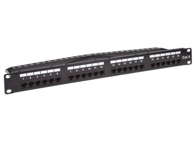 Click here for Monoprice 24-port Cat6 Unshielded UL Listed Patch... prices