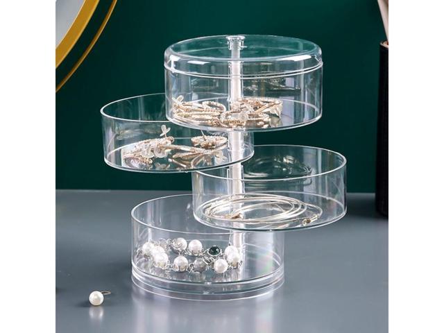 Click here for MPM 4 Tier Rotatable Organizer With Lid  Acrylic J... prices