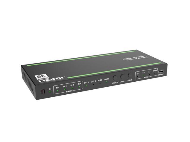 Click here for 8K60 4x1 Video Switcher with HDMI plus Audio Extra... prices
