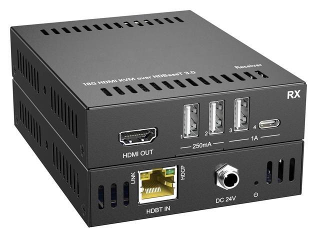 Click here for USB-C KVM Extender over HDBaseT3.0 up to 40m prices