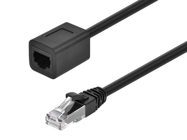 Click here for Monoprice Cat6A 1ft Black U/UTP Ethernet Extension... prices