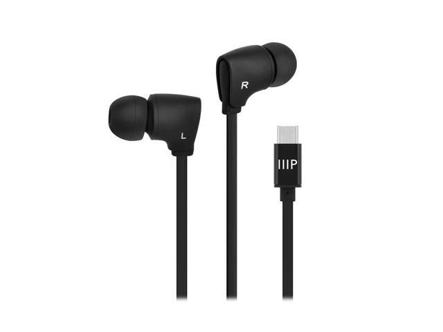 Click here for Monoprice Premium USB-C Wired Earbuds with Mic for... prices