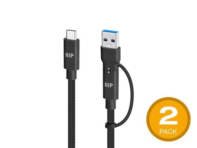 Click here for Monoprice USB4 20Gbps 2-in-1 Cable - 240W EPR  4K6... prices