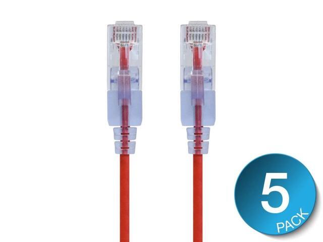 Click here for Monoprice Cat6A Ethernet Patch Cable - 3 Feet - Re... prices
