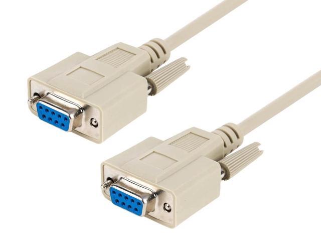 Click here for Monoprice 6ft Molded DB9 Female/Female Serial Cabl... prices