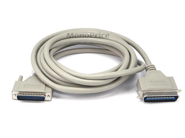 Click here for Monoprice 15ft IEEE 1284 Cable  DB25M/CN36M  18 tw... prices