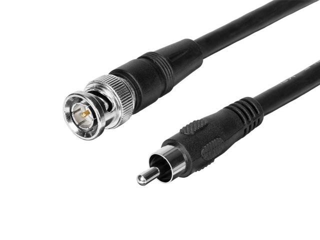 Click here for Monoprice 3ft BNC Male to RCA Male RG-59U Cable -... prices