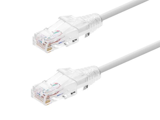 Click here for Monoprice Cat6 Ethernet Patch Cable - 50 feet - Wh... prices