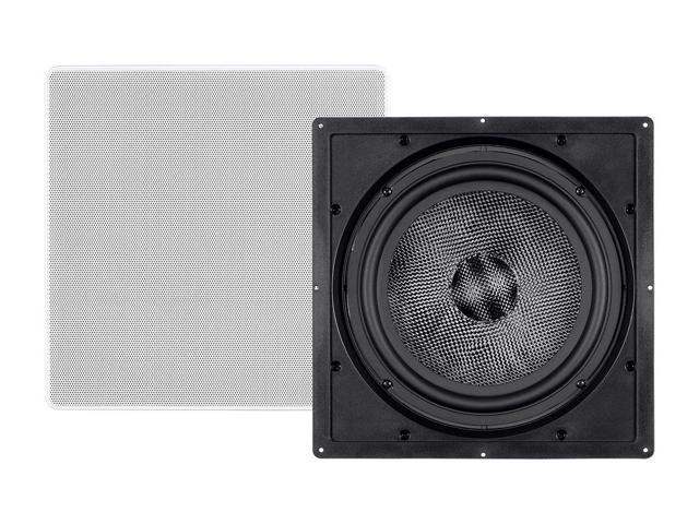 Click here for Monoprice Carbon Fiber In-Wall Speaker - 10 Inch (... prices