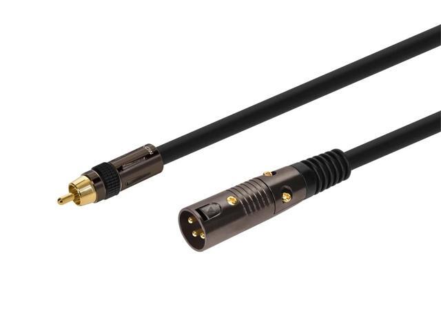Click here for Monoprice 25ft Premier Series XLR Male to RCA Male... prices