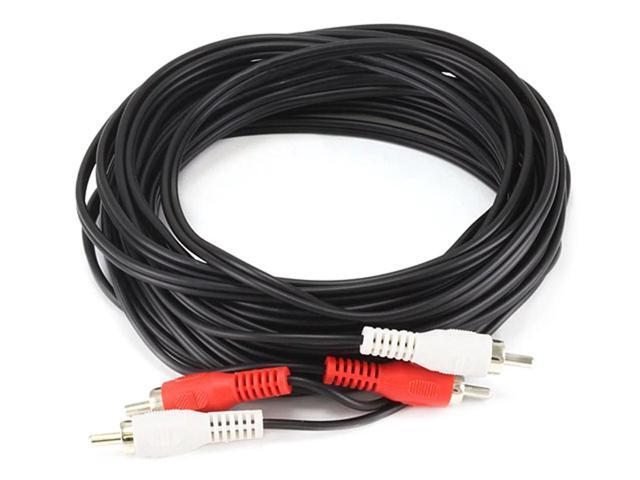 Click here for Monoprice Audio Cables - 12 Feet - Black 2 RCA Plu... prices