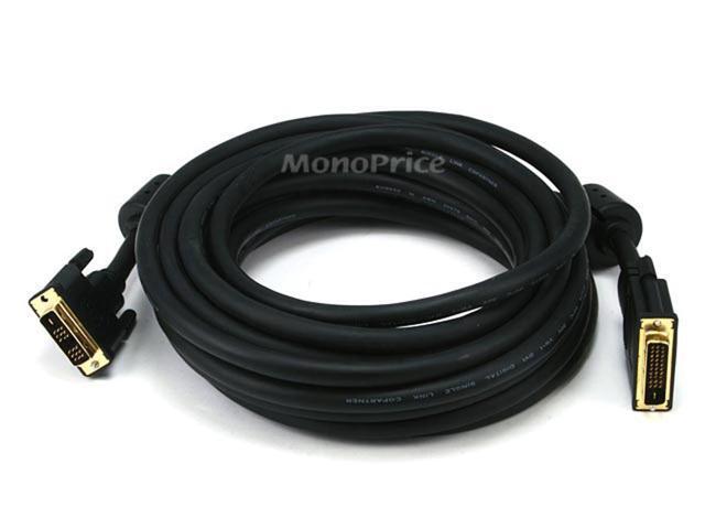 Click here for Monoprice 25ft 24AWG DVI-D to M1-D (P & D) Cable -... prices