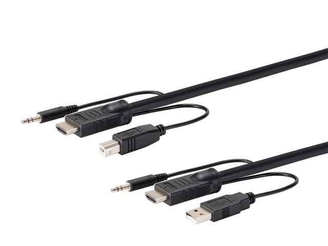 Click here for Monoprice HDMI USB 3.5mm Audio Combo Cable - 10 Fe... prices