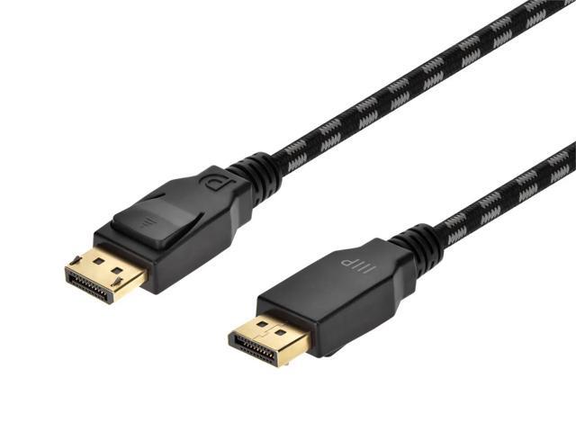 Click here for Monoprice Braided DisplayPort 1.4 Cable - 3 Feet -... prices